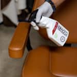 How Do You Remove Hairspray from Salon Chair or Barber Chair Vinyl?